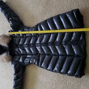 Moncler | Jackets & Coats | Moncler Bellette Lacquer Down Filled Coat Puffer With Genuine Fox ...